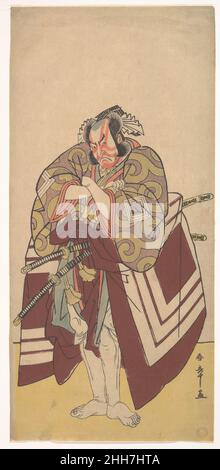 Ichikawa Danjuro V in a Shibaraku Role 1936 by Katsukawa Shunsho Stock ...