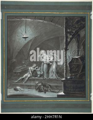 Friar Lawrence and Juliet Discover the Bodies of Romeo and Paris (Romeo ...