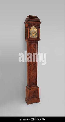 Miniature longcase clock with calendar, Clockmaker: Daniel Quare, ca ...