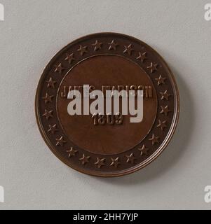 Token of James Madison, ca. 1876, Bronze, Diam. 1 3/8 in. (3.5 cm ...