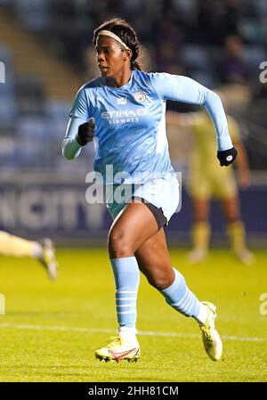 Manchester City's Khadija Shaw during the Barclays Women's Super League ...