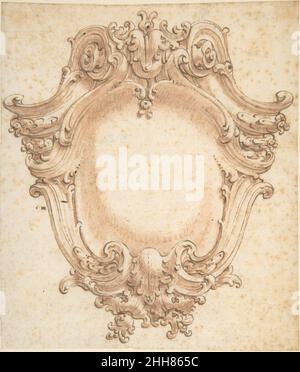 Design for a Cartouche 17th century Anonymous, Italian, 17th century ...