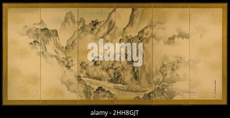The Poet Li Bo's Visit to Mount Emei 1998 by Shiokawa Bunrin Stock ...