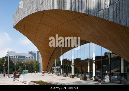 Charles Library at Temple University designed by Snohetta and Stantec ...