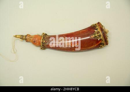 Priming Flask, late 16th century, East Indian (Italian Mountings ...