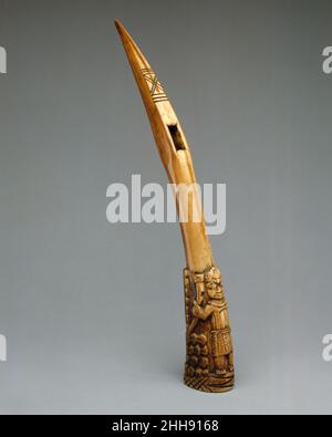 Side-blown Trumpet (Oko), Edo peoples, 18th–19th century, Nigeria ...