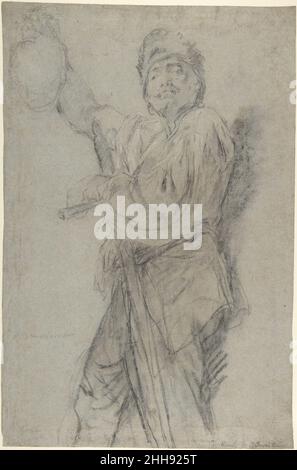 Executioner Holding Up a Severed Head MET DP801499 339676 Stock Photo ...