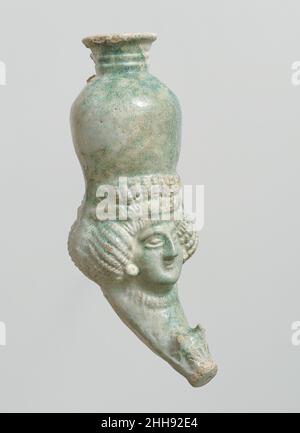 Rhyton in the shape of a bull's head, terracotta, ancient Greek art ...