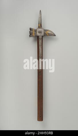 The Lucerne hammer is a medieval weapon with a heavy head, designed for ...