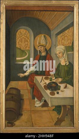 Saint Remigius Replenishing the Barrel of Wine; (interior) Saint ...