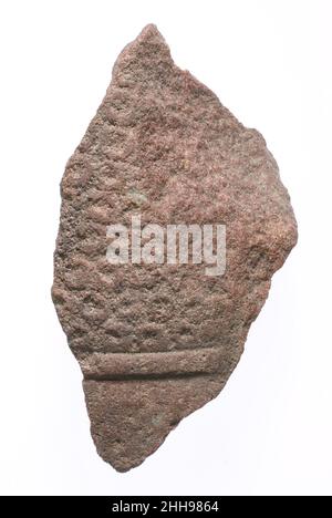 Crown with discs and frontlet or rear edging, Period: New Kingdom ...