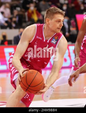 Bonn, Germany. 23rd Jan, 2022. Basketball Bundesliga, Matchday 18, BBL ...