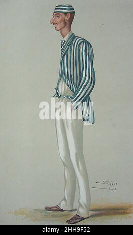 Fred Spofforth Vanity Fair 13 July 1878 Stock Photo - Alamy