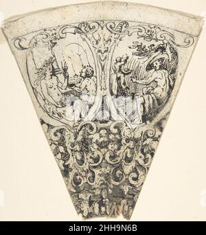 This 19th-century German drawing by an anonymous artist depicts a ...
