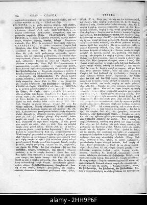 Slownik jezyka polskiego tom 1 342 Stock Photo - Alamy