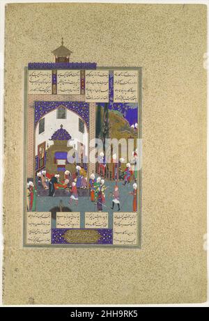 Death of Zahhak by Sultan Muhammad Stock Photo - Alamy