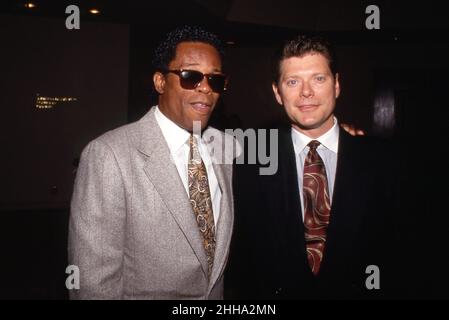 Stephen Lang with Rod Carew at the NBC Summer TCA Press Tour on July 29 ...