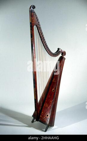 Welsh Triple Harp Instrument Wales Stock Photo - Alamy