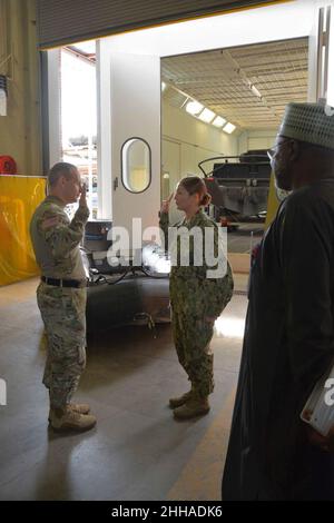 SOCAF Commander Visits NAVSCIATTS 170308 Stock Photo - Alamy