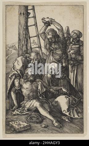 The Lamentation, from The Passion 1507 Albrecht Dürer German. The ...
