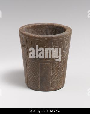 Inca. Drinking Vessel (Kero) with Incised Geometric Pattern. 1450–1532 ...