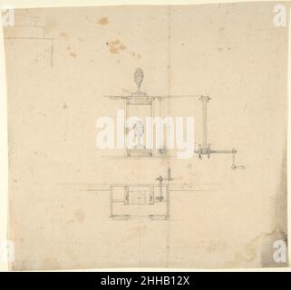 Design drawing for system to raise and lower a captive ballo Stock ...
