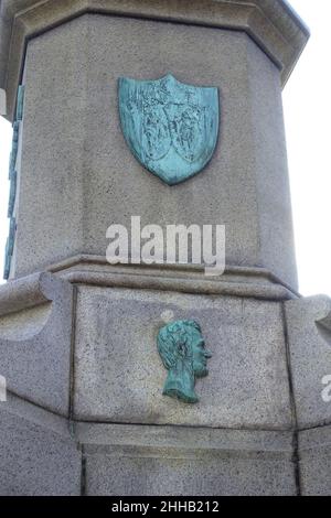 Soldiers Monument - Chelsea, Massachusetts Stock Photo - Alamy