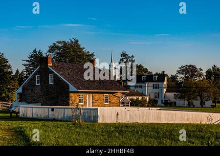 The Thompson House –Robert E Lee’s Headquarters, Gettysburg PA USA ...