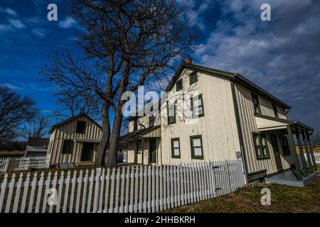 Photo of Civil War Farmhouse and Out-Building, Gettysburg National ...