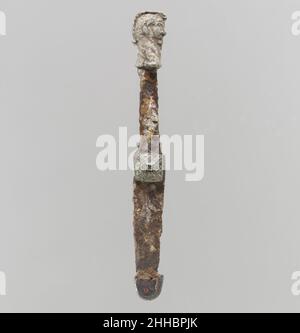 This Late Roman dagger, probably 3rd century, features an iron blade ...