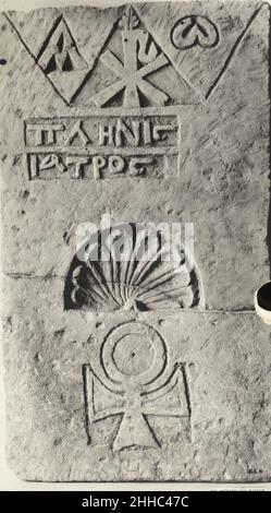 Early Christian Chi Rho monogram or Christogram, symbolising the Greek ...