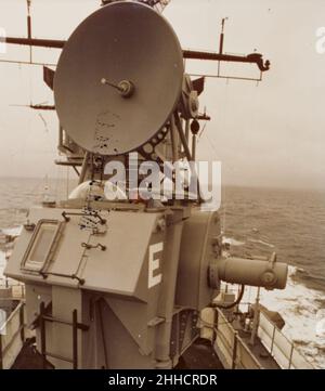SPG-53 Radar with Mk 68 Director Stock Photo - Alamy