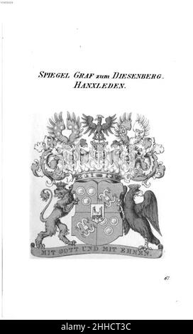 Spiegel Zum Diesenberg Hanxleden 1 Tyroff AT Stock Photo - Alamy