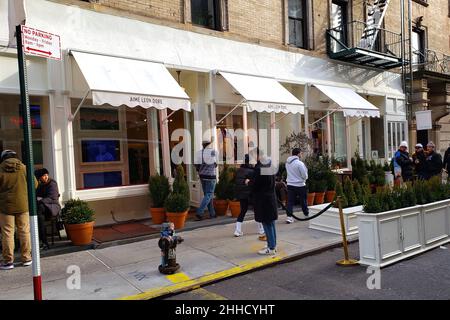 General View of the store Aime Leon Dore on Mulberry Street in Soho ...