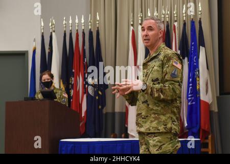 SpOC commander visits USSF students at Vandenberg AFB (4 Stock Photo ...