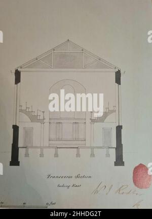 St Davids Church Rhymney - drawings (3a Stock Photo - Alamy