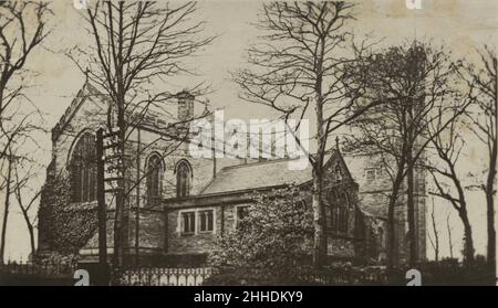 St Matthew Lightcliffe before 1914 Stock Photo - Alamy