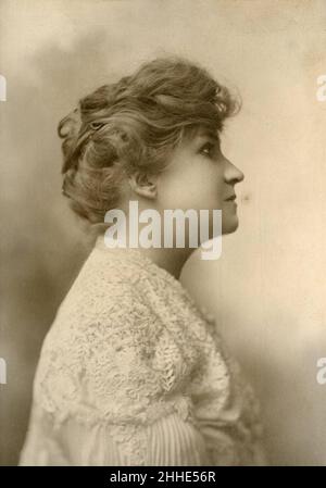 Minnie Maddern Fiske, stage actress Stock Photo - Alamy