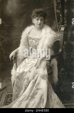 Minnie Maddern Fiske, stage actress Stock Photo - Alamy