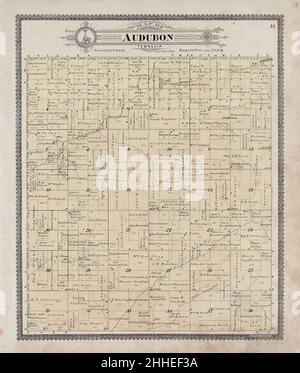 Standard atlas of Audubon County, Iowa - including a plat book of the ...