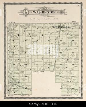 Standard atlas of Buena Vista County, Iowa - including a plat book of ...
