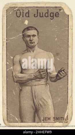 Jem Smith (boxer) from the Old Judge series (N167) for Old Judge ...