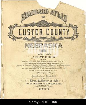 Standard atlas of Custer County, Nebraska - including a plat book of ...