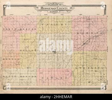 Standard atlas of Hodgeman County, Kansas - including a plat book of ...