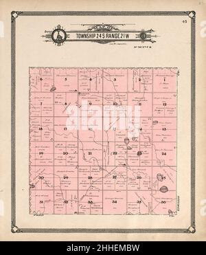 Standard atlas of Hodgeman County, Kansas - including a plat book of ...