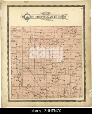 Standard atlas of Lyon County, Kansas - including a plat book of the ...