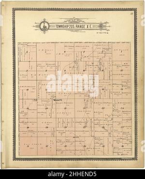 Standard atlas of Lyon County, Kansas - including a plat book of the ...