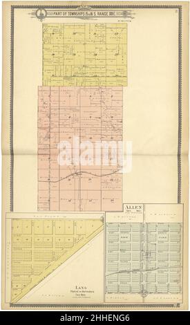 Standard atlas of Lyon County, Kansas - including a plat book of the ...