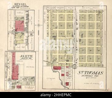 Standard atlas of Pembina County, North Dakota - including a plat book ...