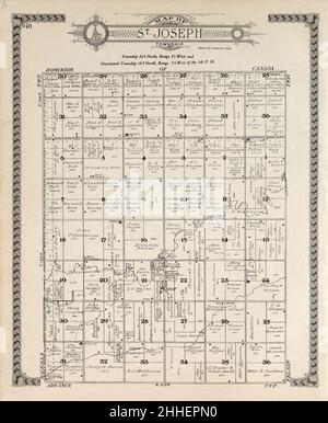 Standard atlas of Pembina County, North Dakota - including a plat book ...